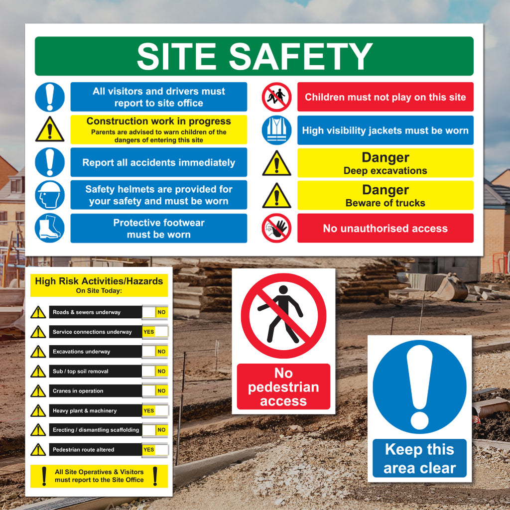 Construction Signs – Make Safety Visible UK