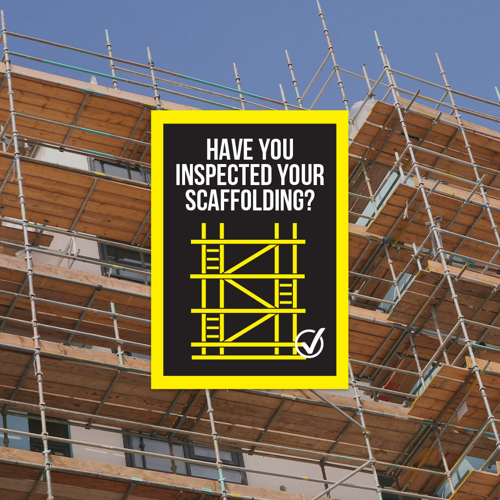 Scaffolding Inspection Signage – Make Safety Visible UK