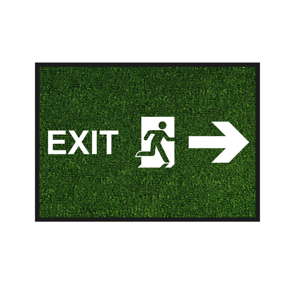 Emergency Exit Safety Mat 850mm x 1200mm – Make Safety Visible UK