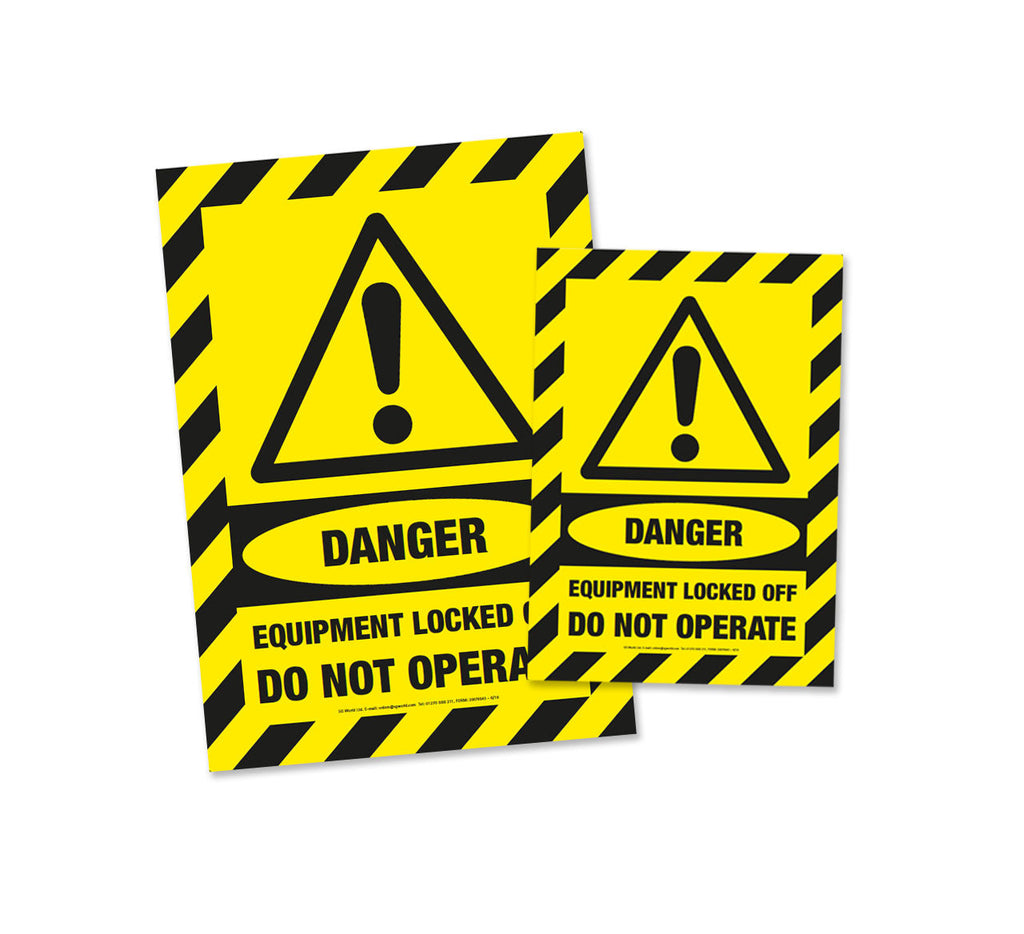 Lock Out Tag Out (LOTO) Magnetic Signage Kit – Make Safety Visible UK