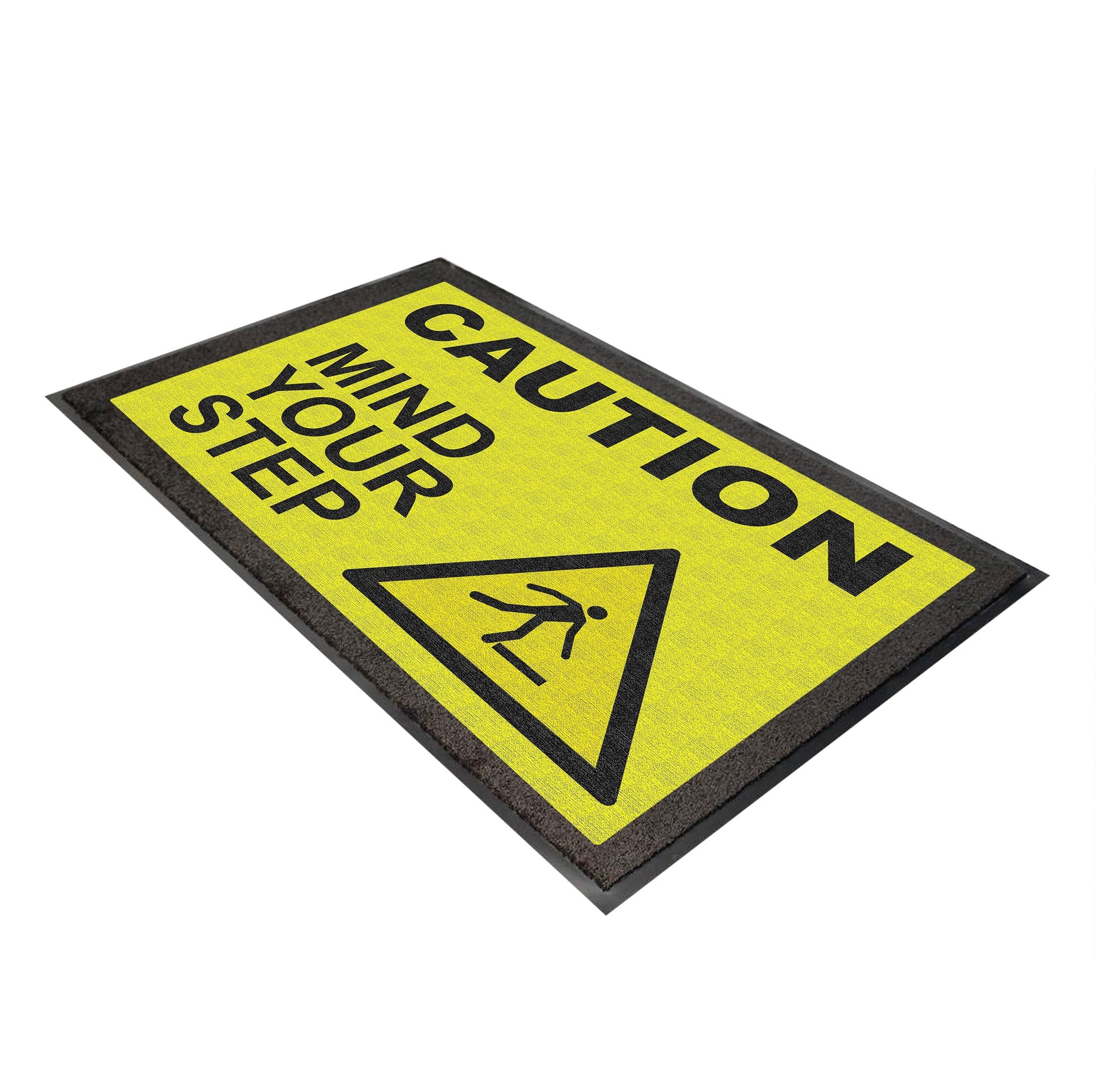Mind Your Step Safety Mat 850mm x 1200mm – Make Safety Visible UK